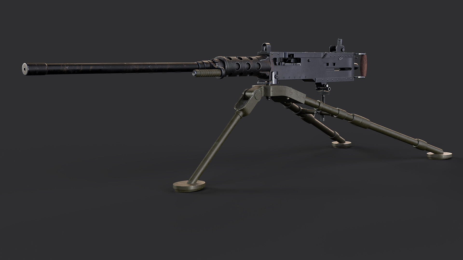 ArtStation - M2 Browning Heavy Machine Gun