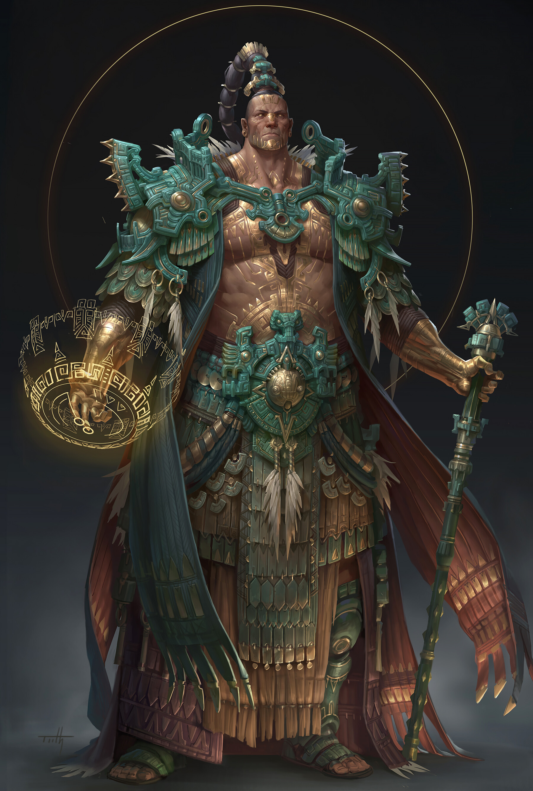 [/r/ImaginaryArmor] Zaculeu, the Master Architect by Tooth Wu : r ...