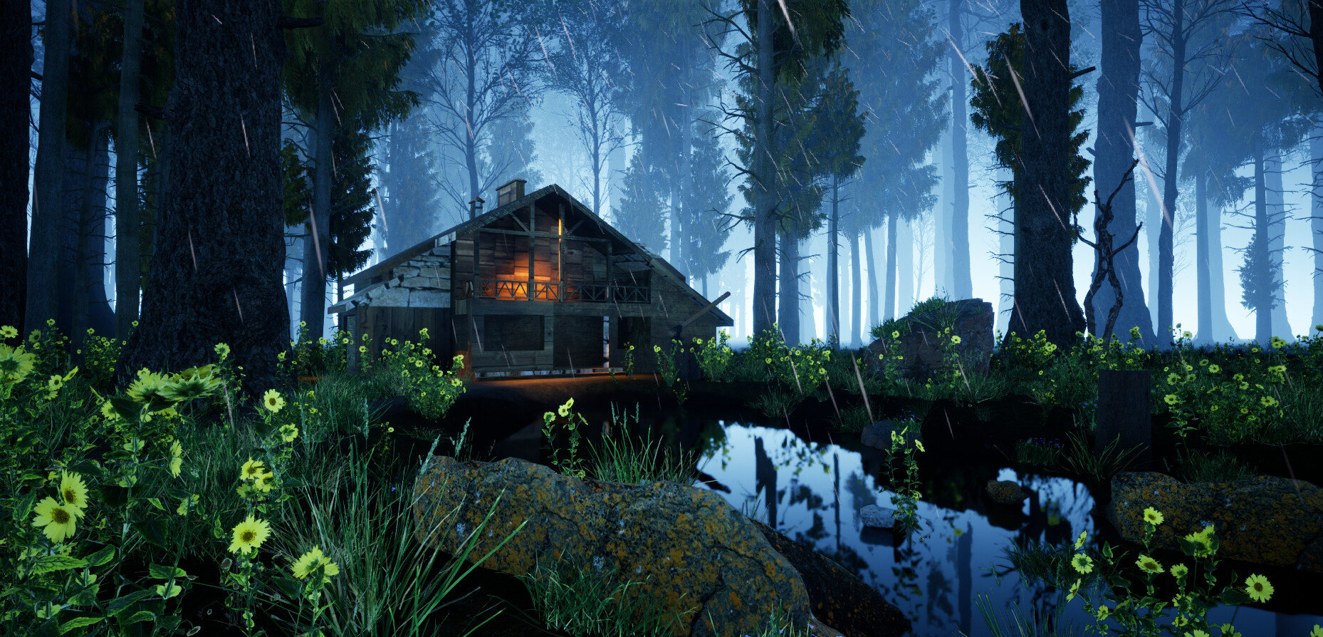 ArtStation - Rain Forest