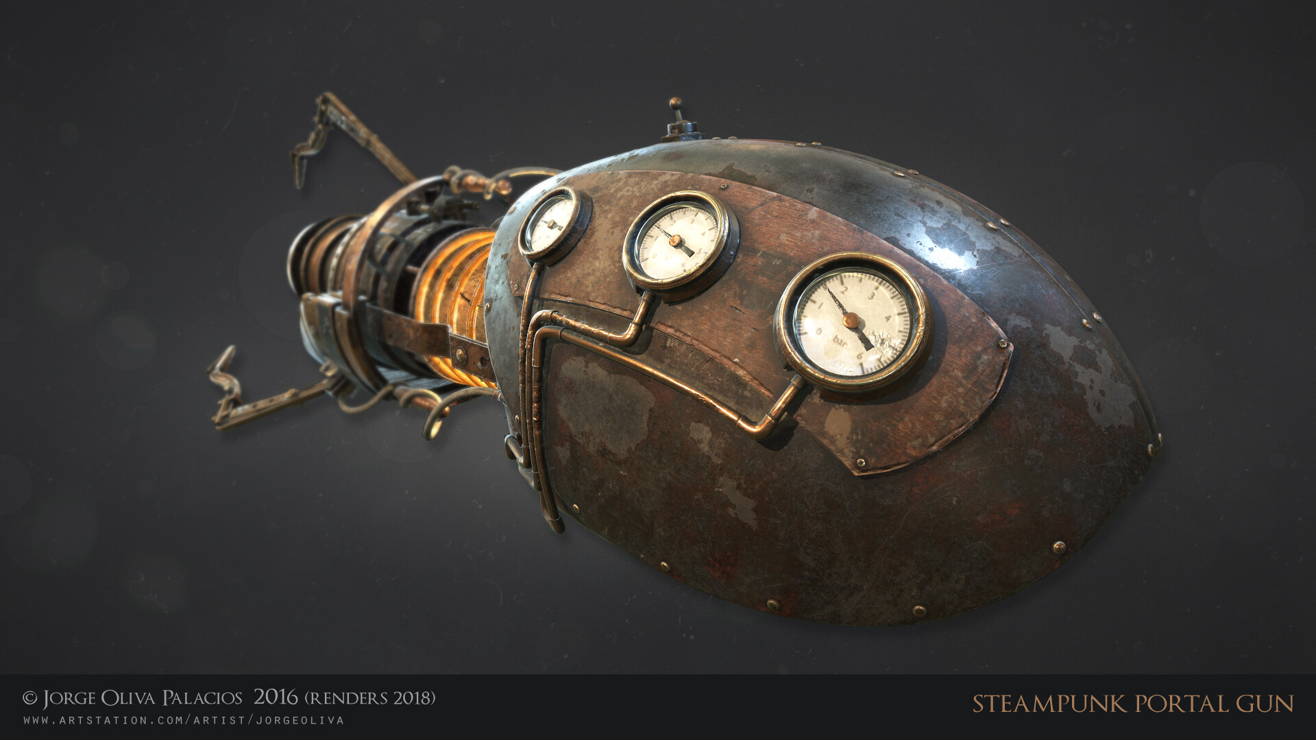 Portal Gun Concept Art