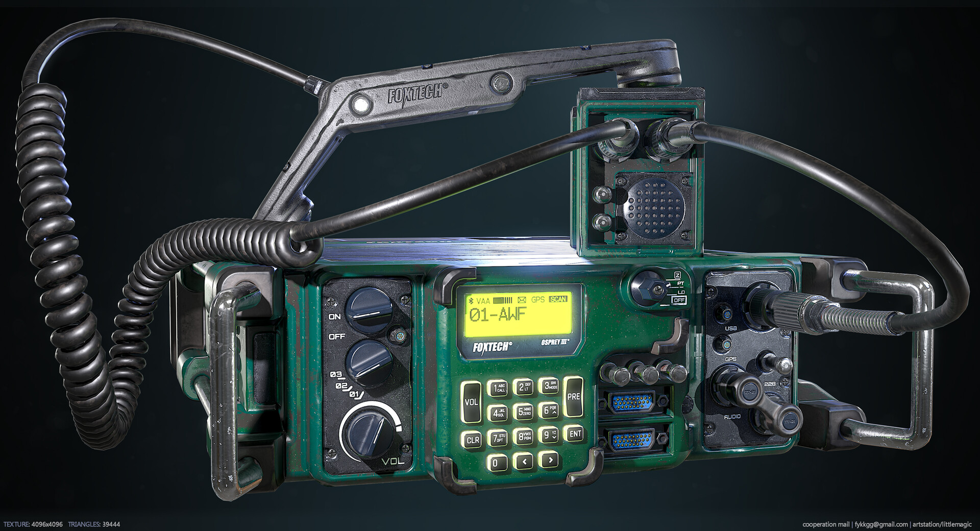 ArtStation - 3D Radio props
