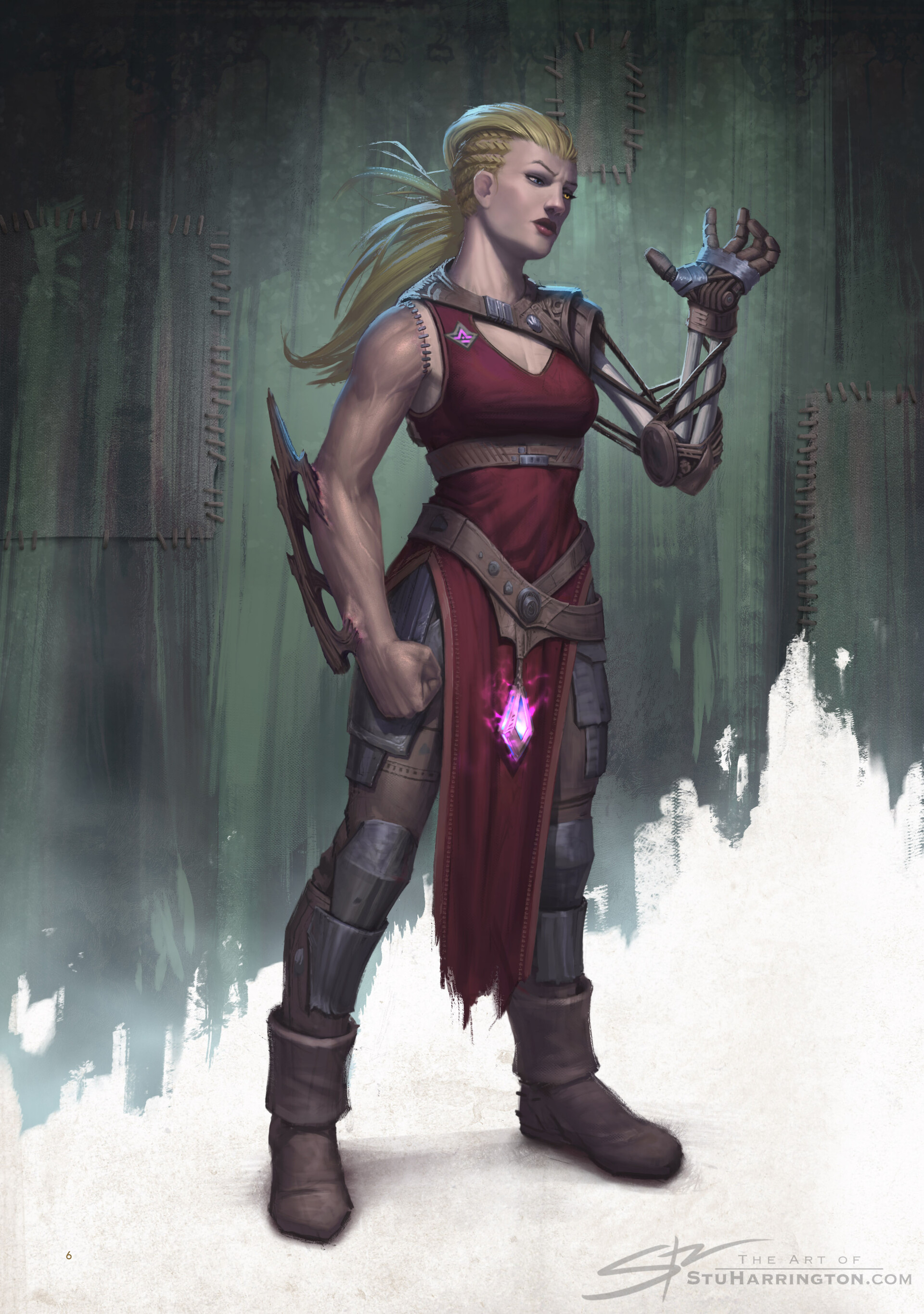 Stu Harrington - Dark Symmetry Character Art