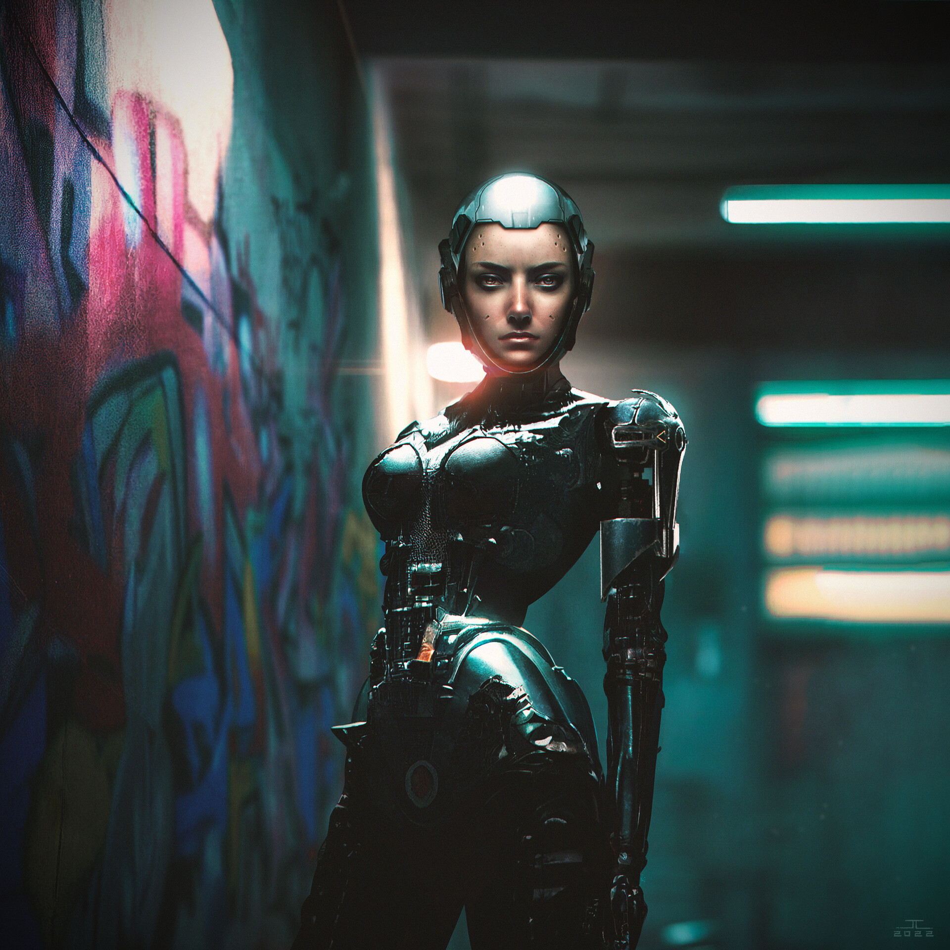 ArtStation - Midjourney Photobash - Character 06