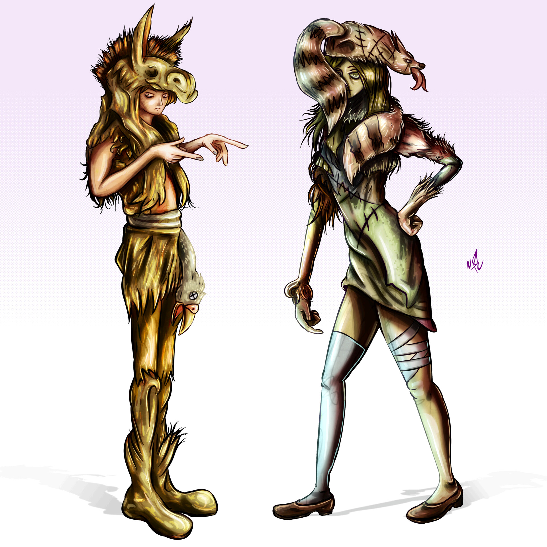 ArtStation - pack monsters/ocs