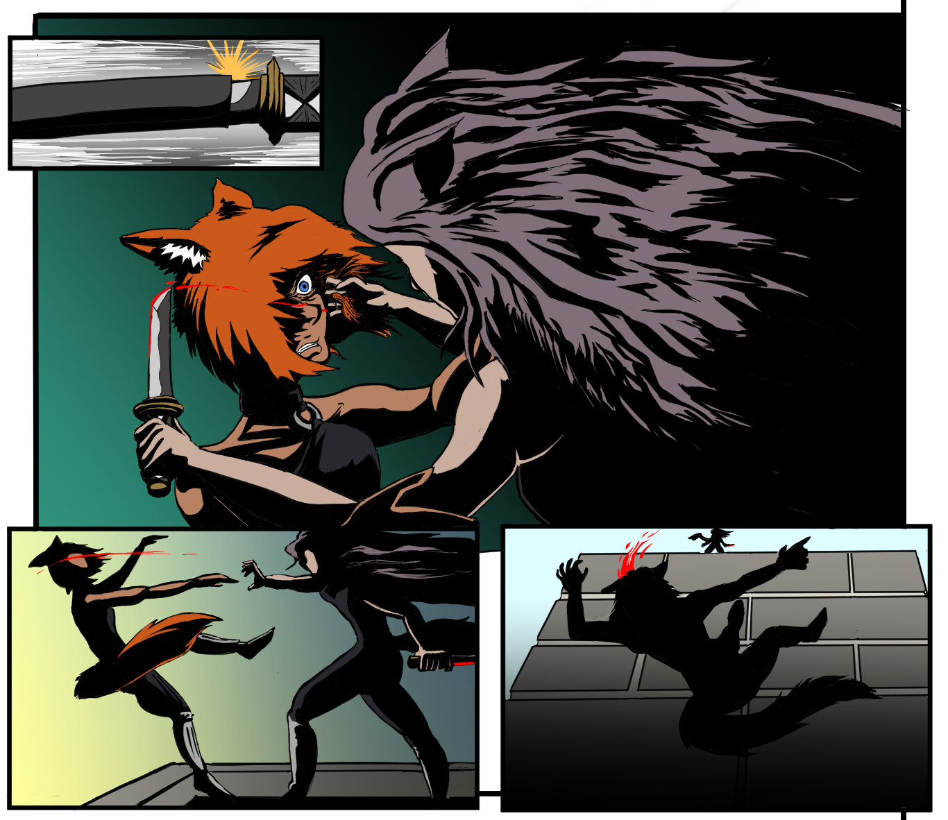 ArtStation - 1 Page Comic - Panel 4