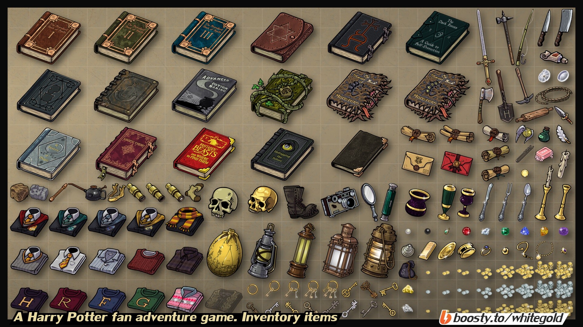 ArtStation - inventory items