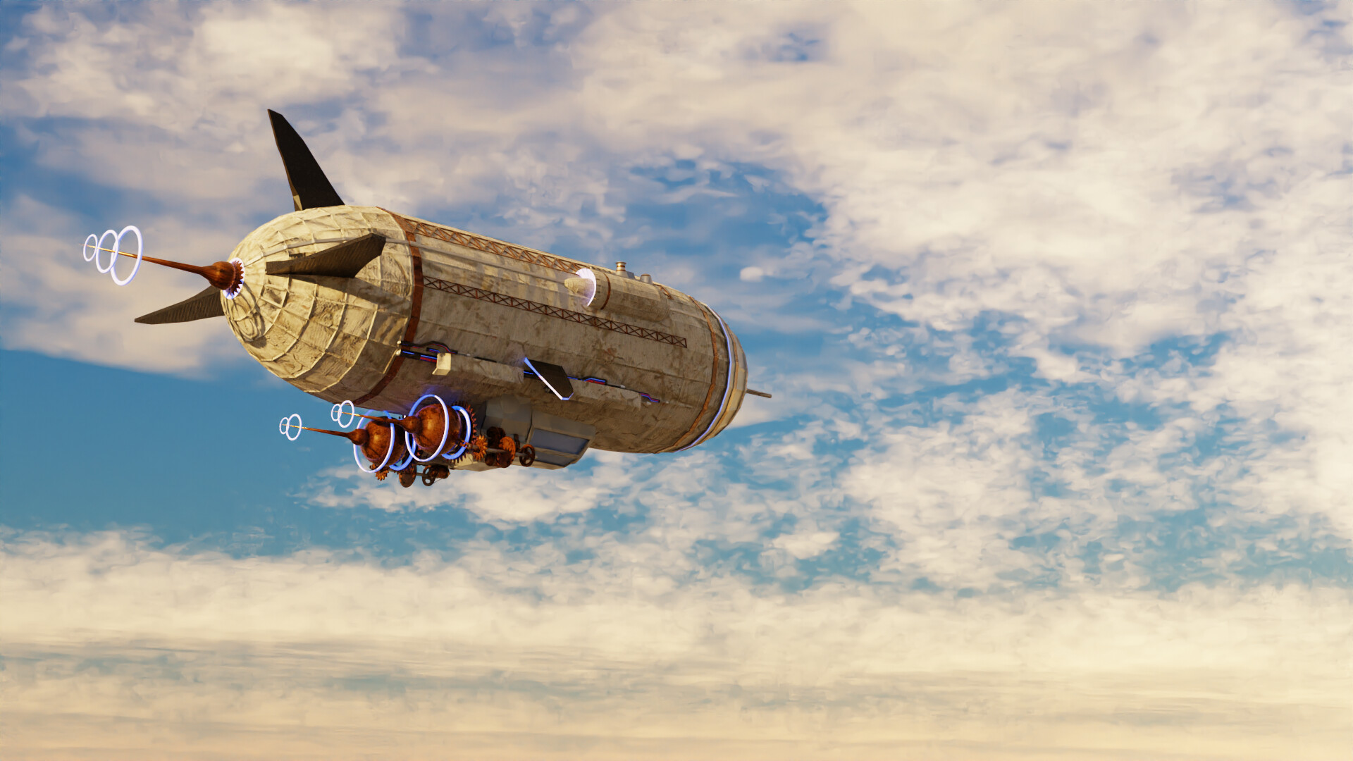 ArtStation - 日常练习 Air Balloon 2