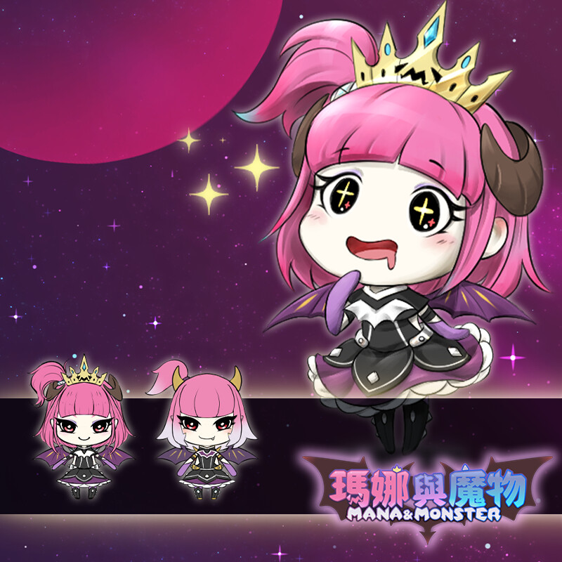 ArtStation - Mana & MONSTERS - 【Mana】