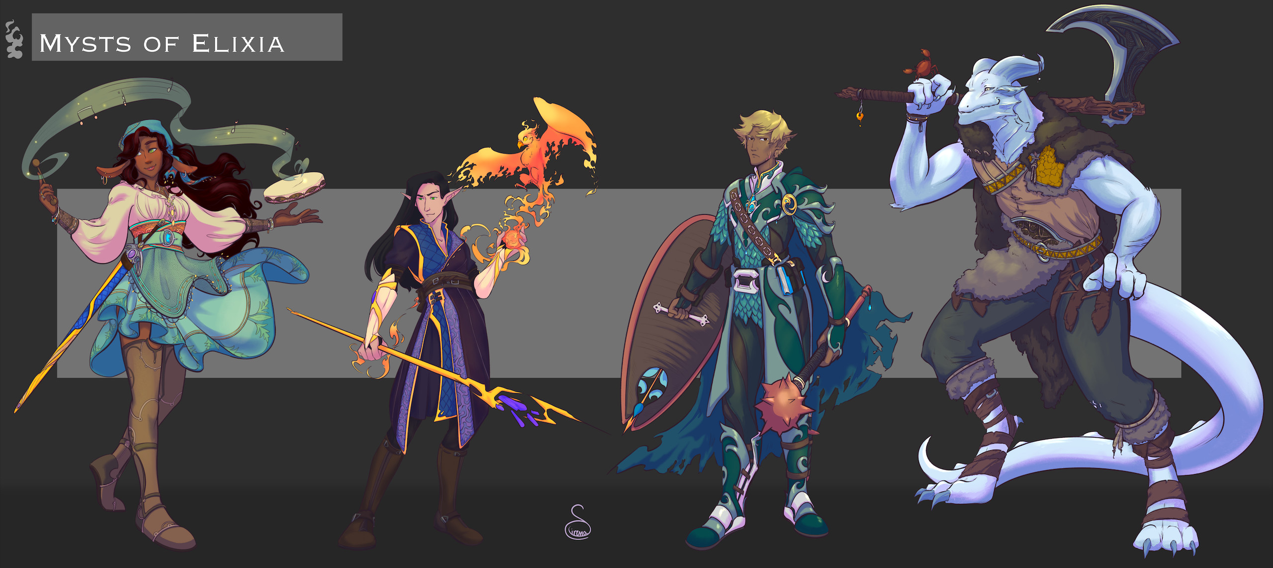 Sirena Mesa - Mysts of Elixia Characters