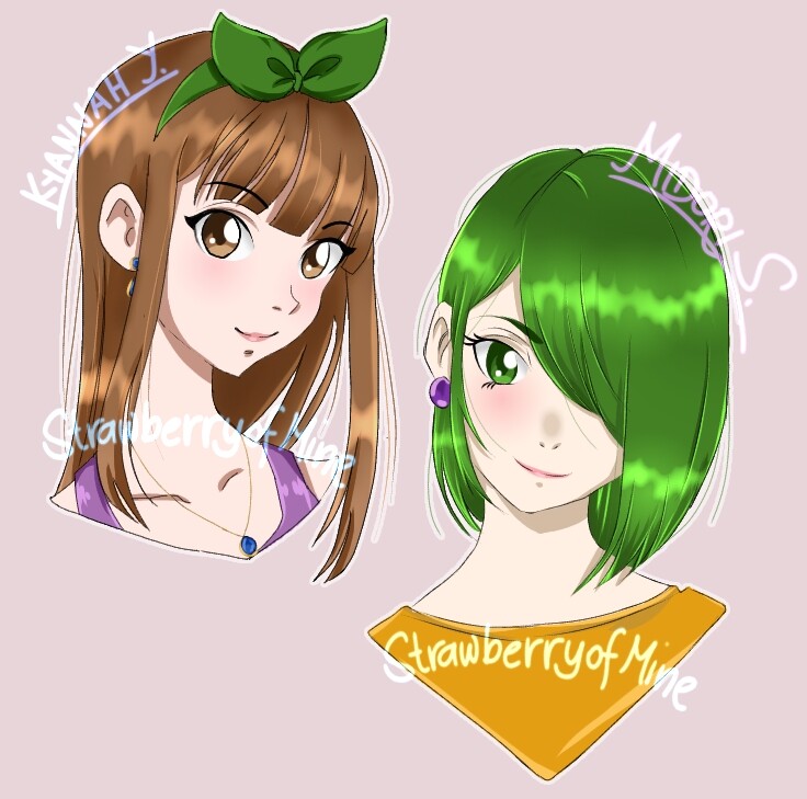 ArtStation - My Anime OC Art