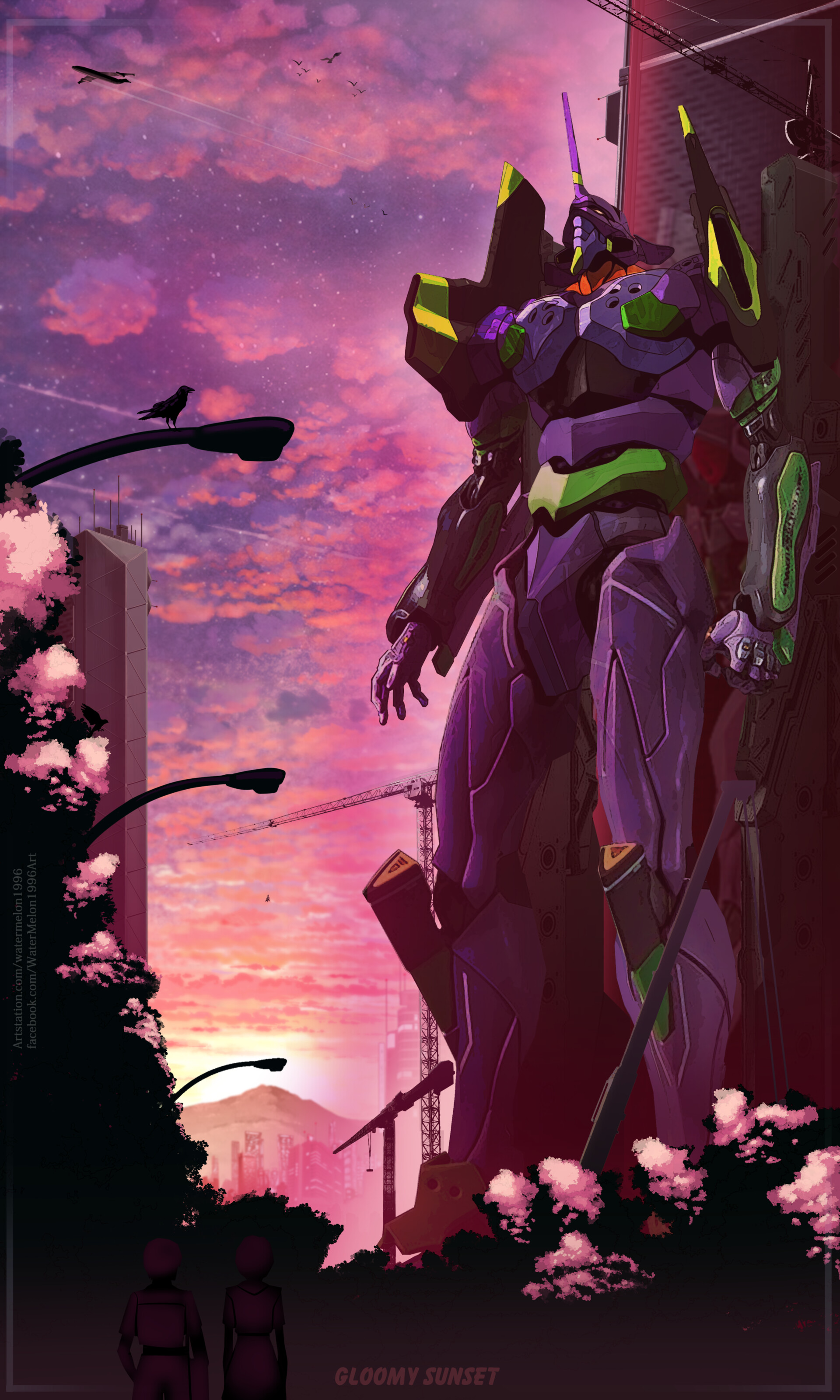 ArtStation - Gloomy Sunset