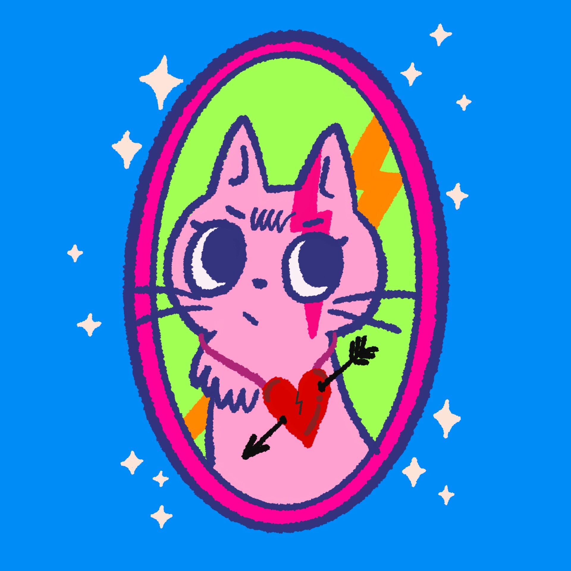 ArtStation - Mitsy - The Moody Cat Club