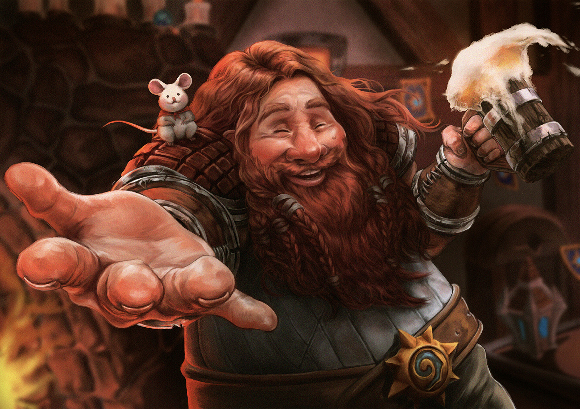 ArtStation - Game "Herthstone" fan art