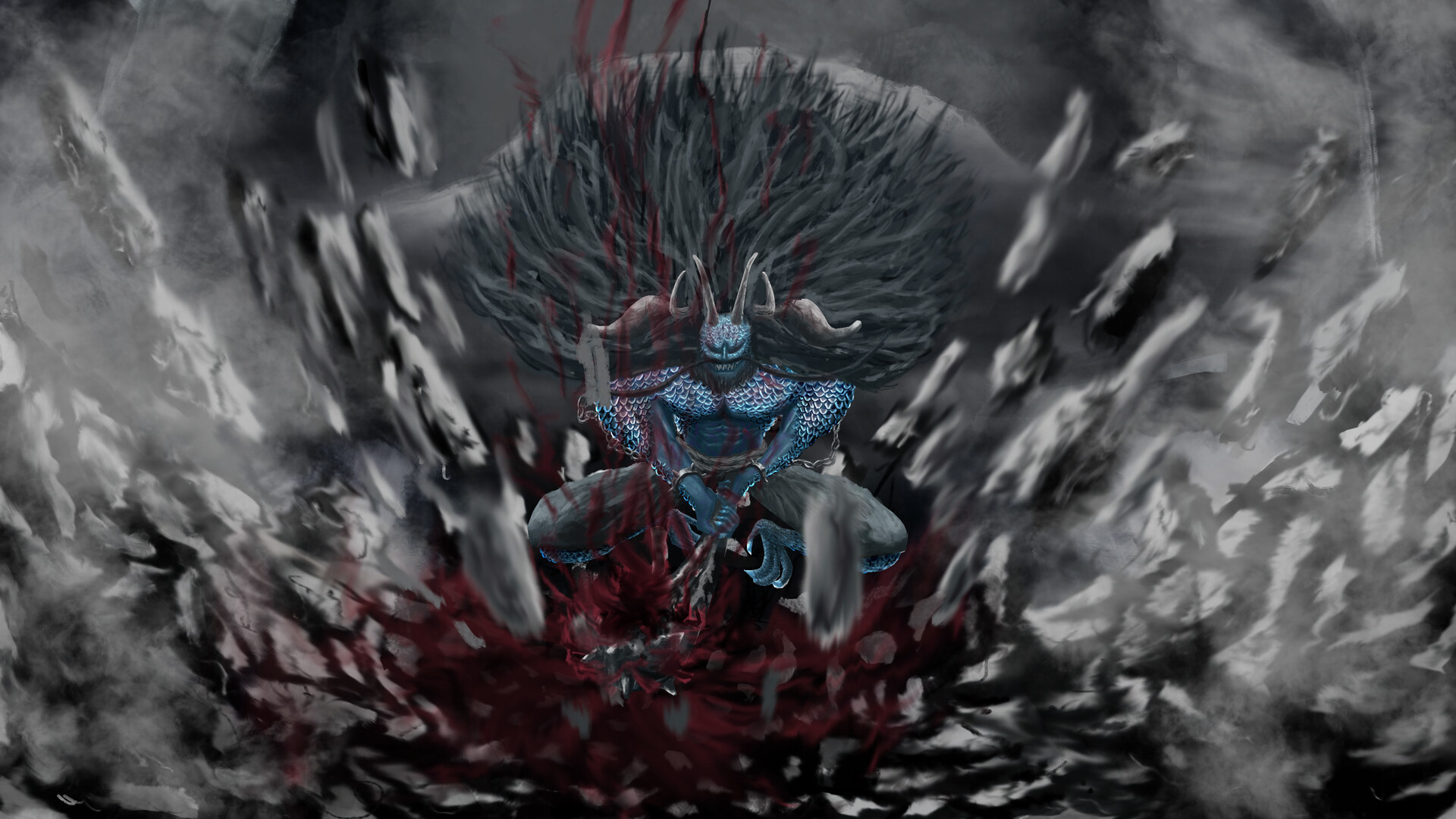 ArtStation - OnePiece_Kaidou