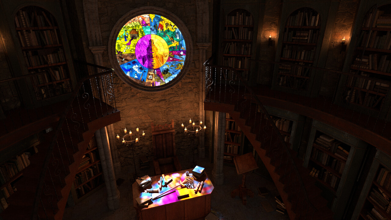 ArtStation - Wizards Study