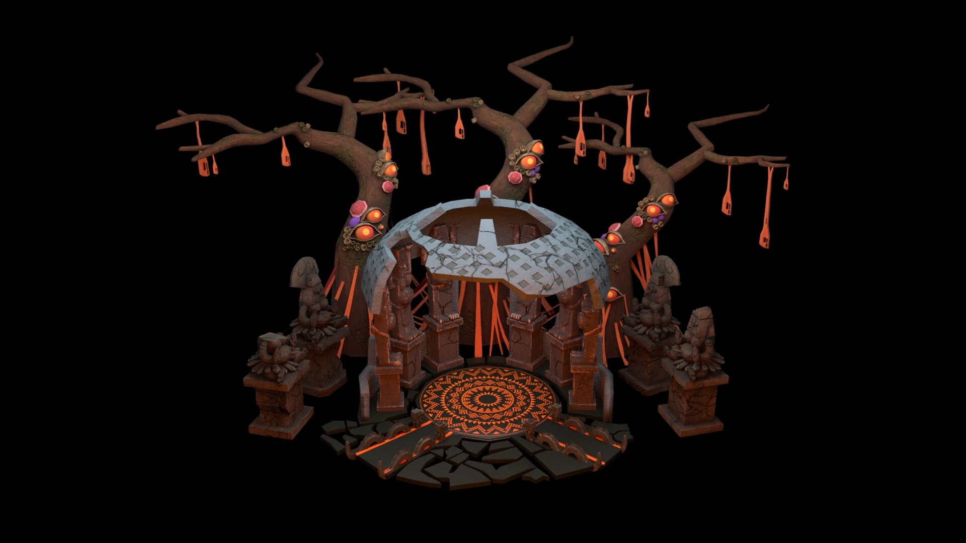 ArtStation - 3d Model Environment Andawore Core