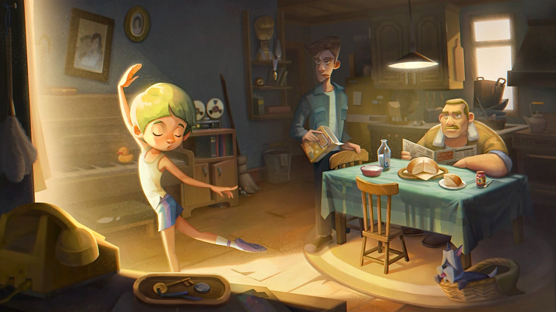 ArtStation - Billy Elliot : Time For Breakfast