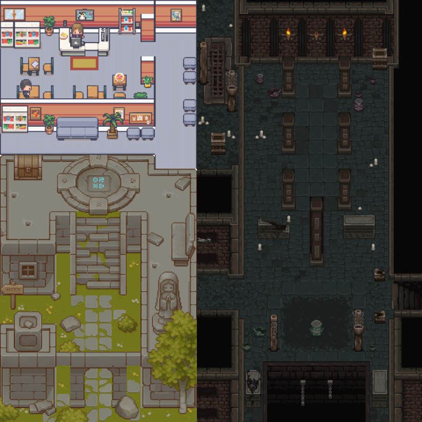 ArtStation - 2D Levels for indie games