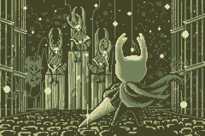 ArtStation - Hollow Knight - Pixel Fanart