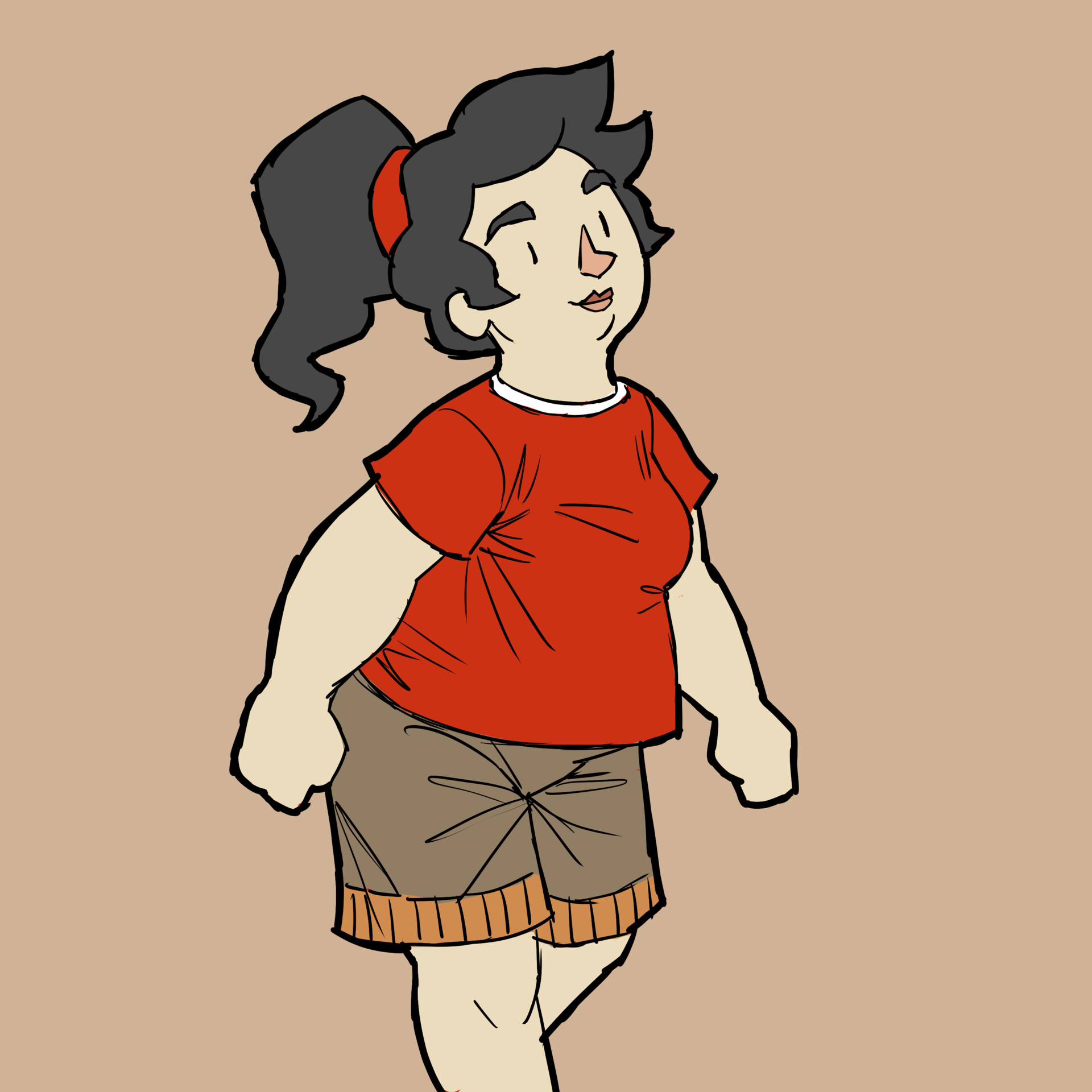 ArtStation - Amy Charater Design Final(ish) with progress