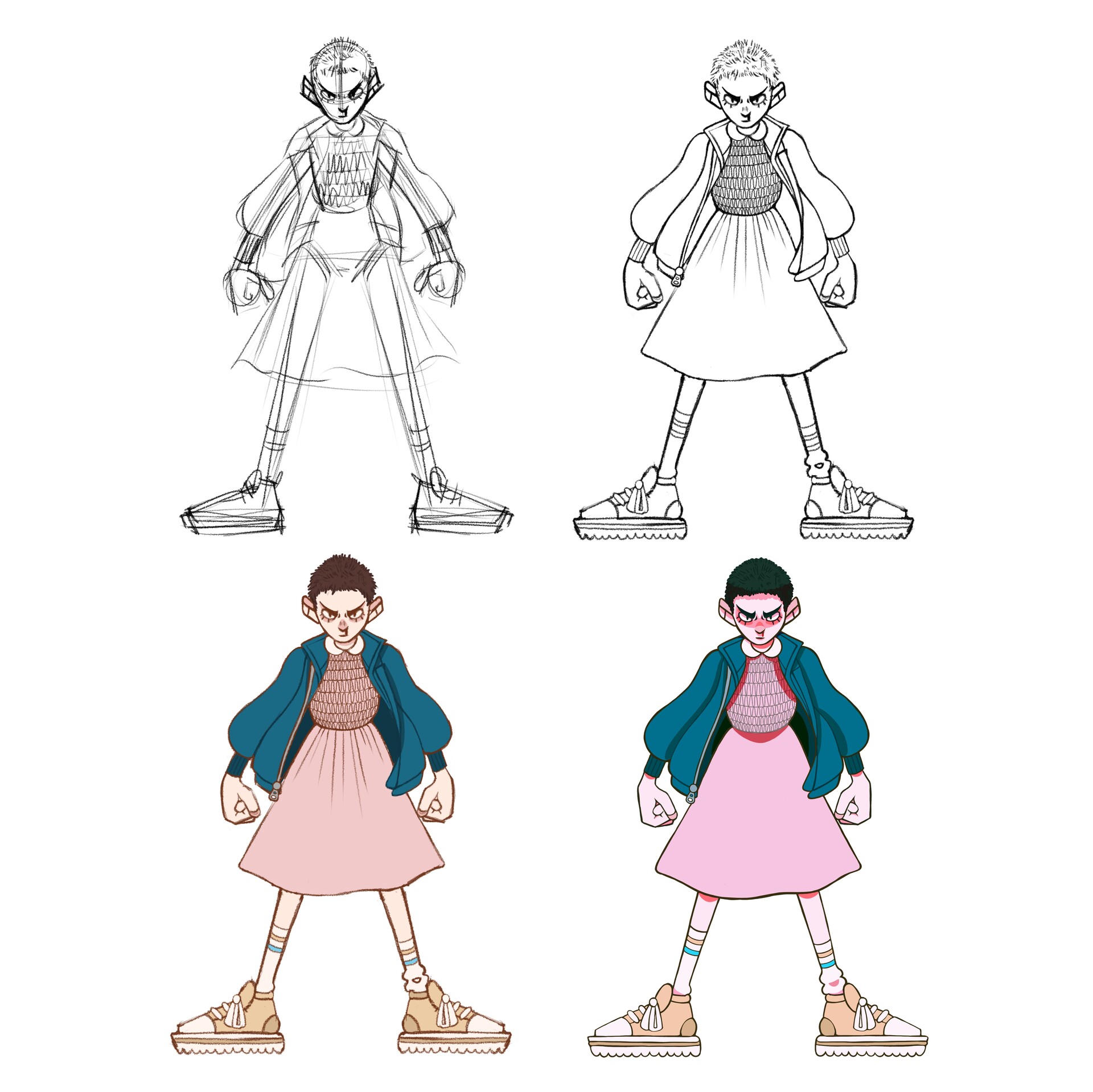 ArtStation - "Eleven Cartoon"