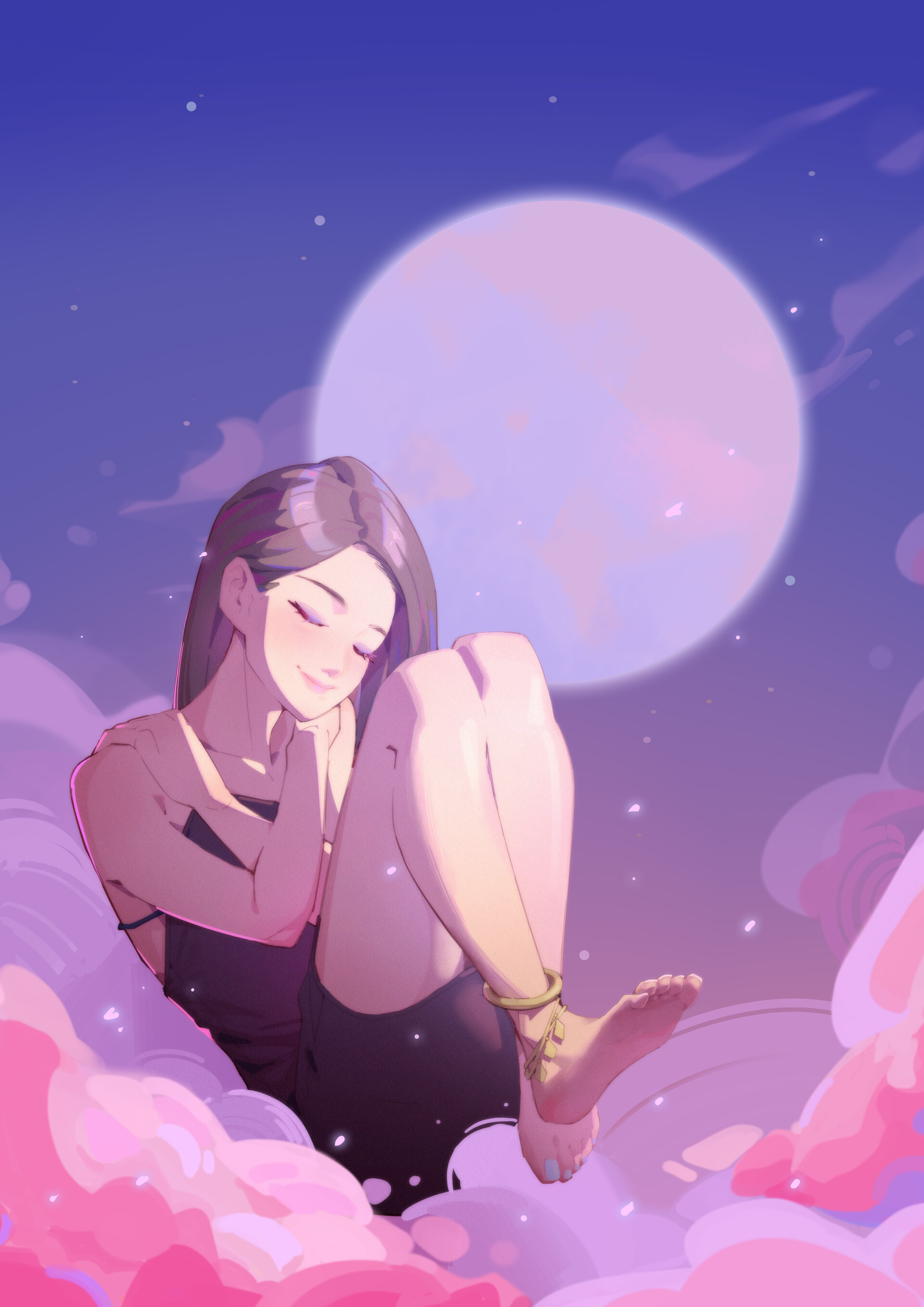 ArtStation - 听了杏菜的moonlight