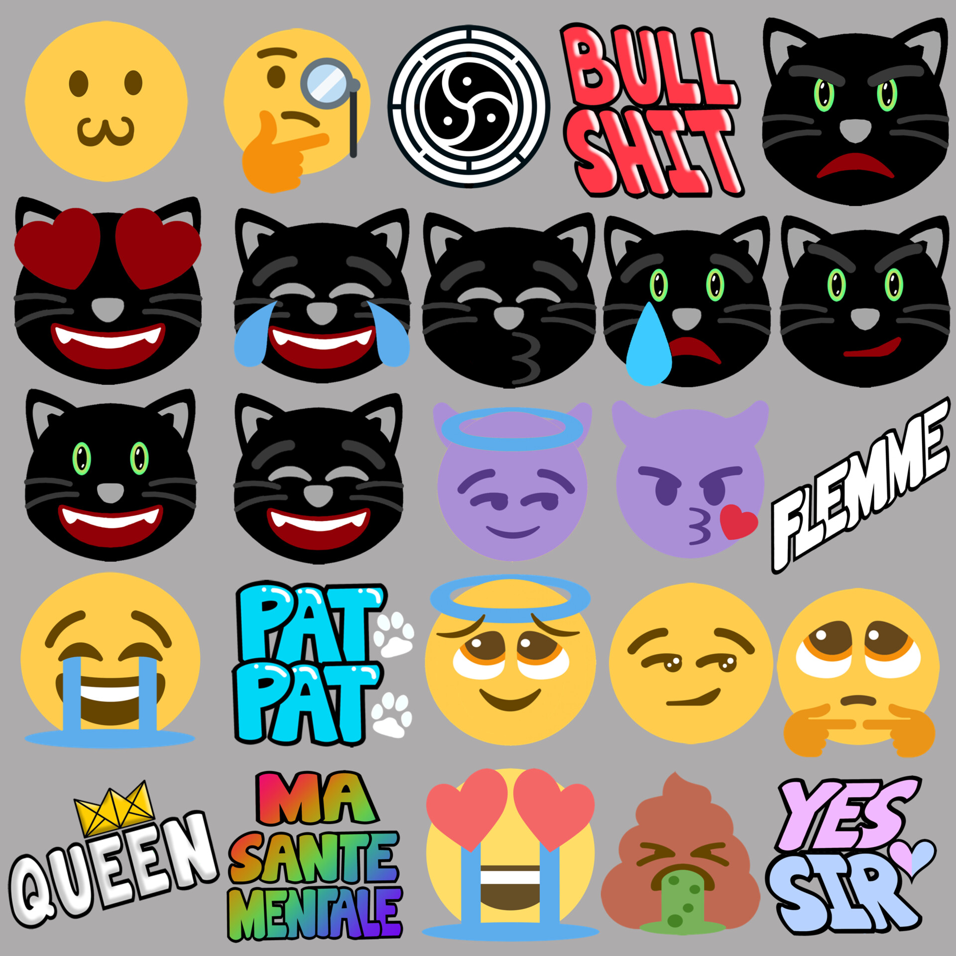 ArtStation - So much Emote for Discord