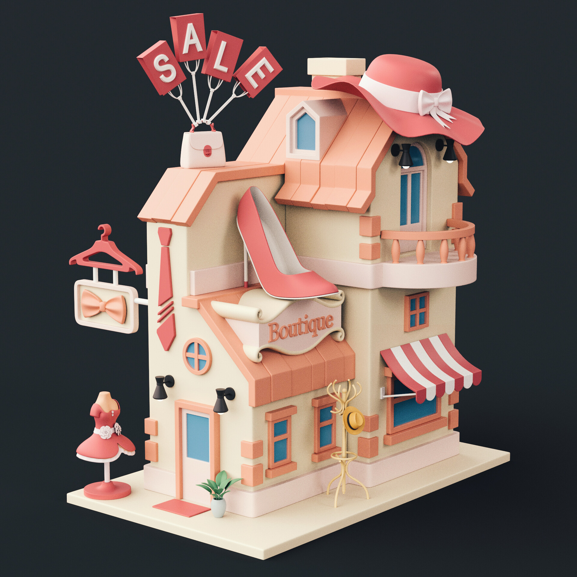 ArtStation - Cartoon Boutique