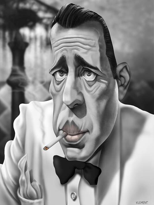 Humphrey Bogart Cartoon