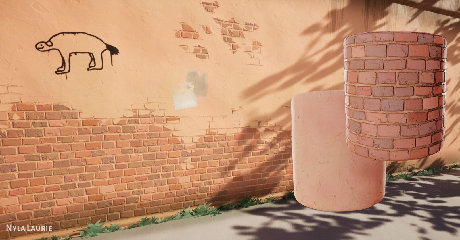 Nyla Laurie - Valorant Texture Study