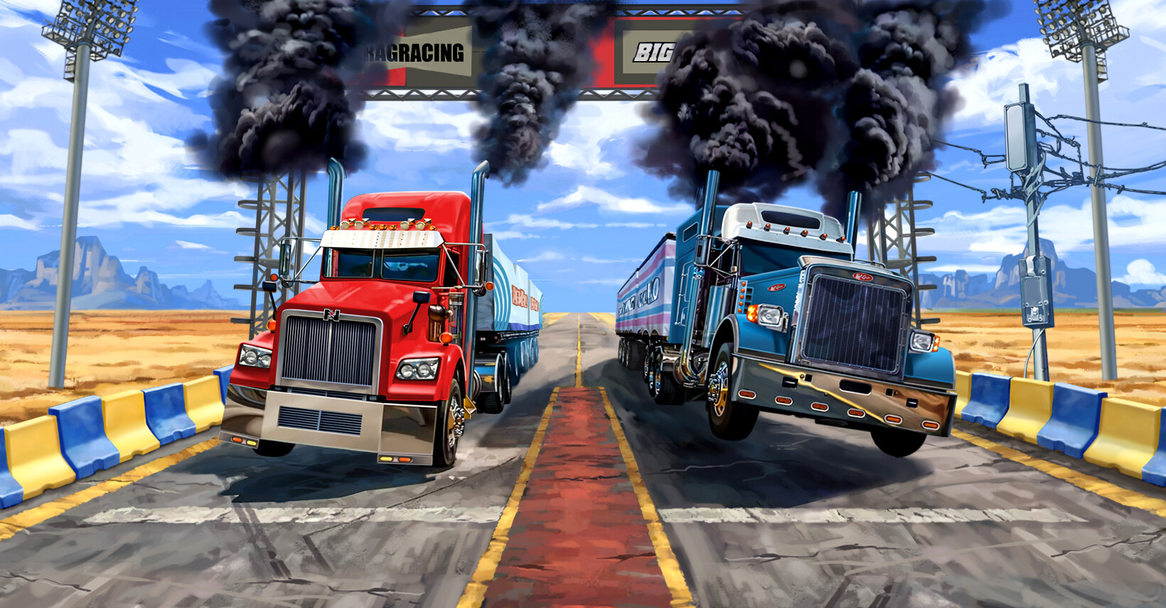 ArtStation - mobile game loading screen