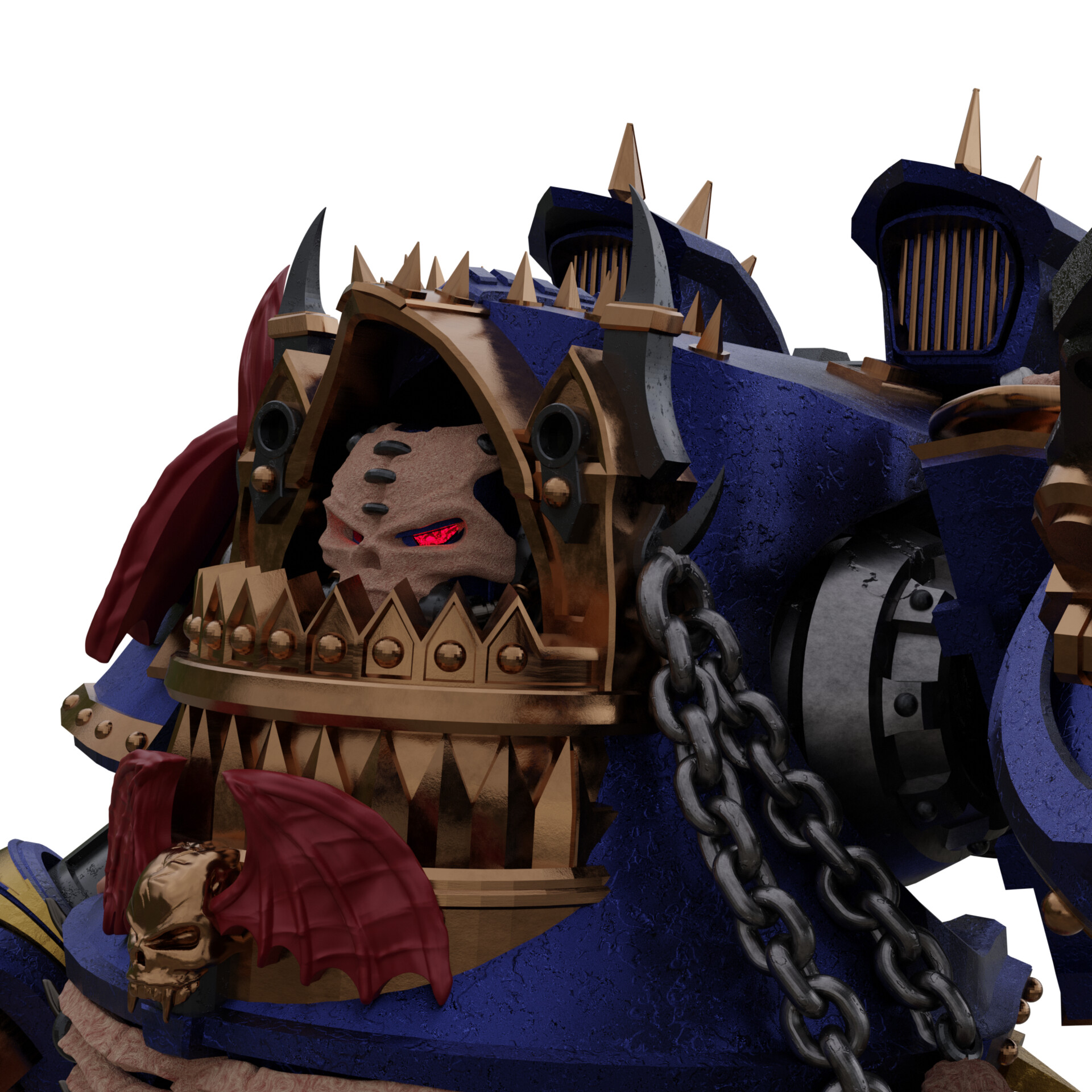 ArtStation - Primarch Inspired Dreadnought - Nightlords