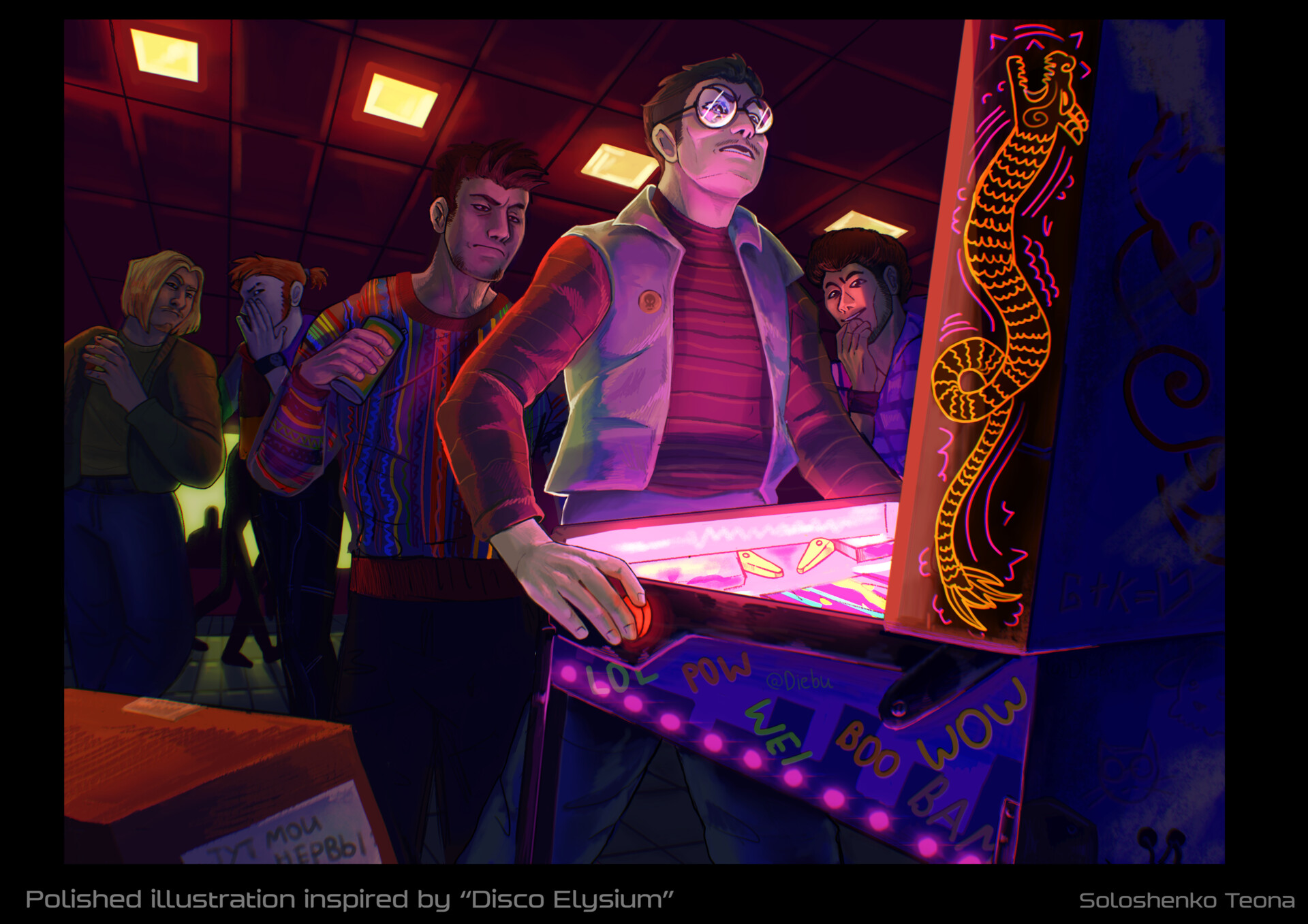 ArtStation - Disco Elysium - Kimball