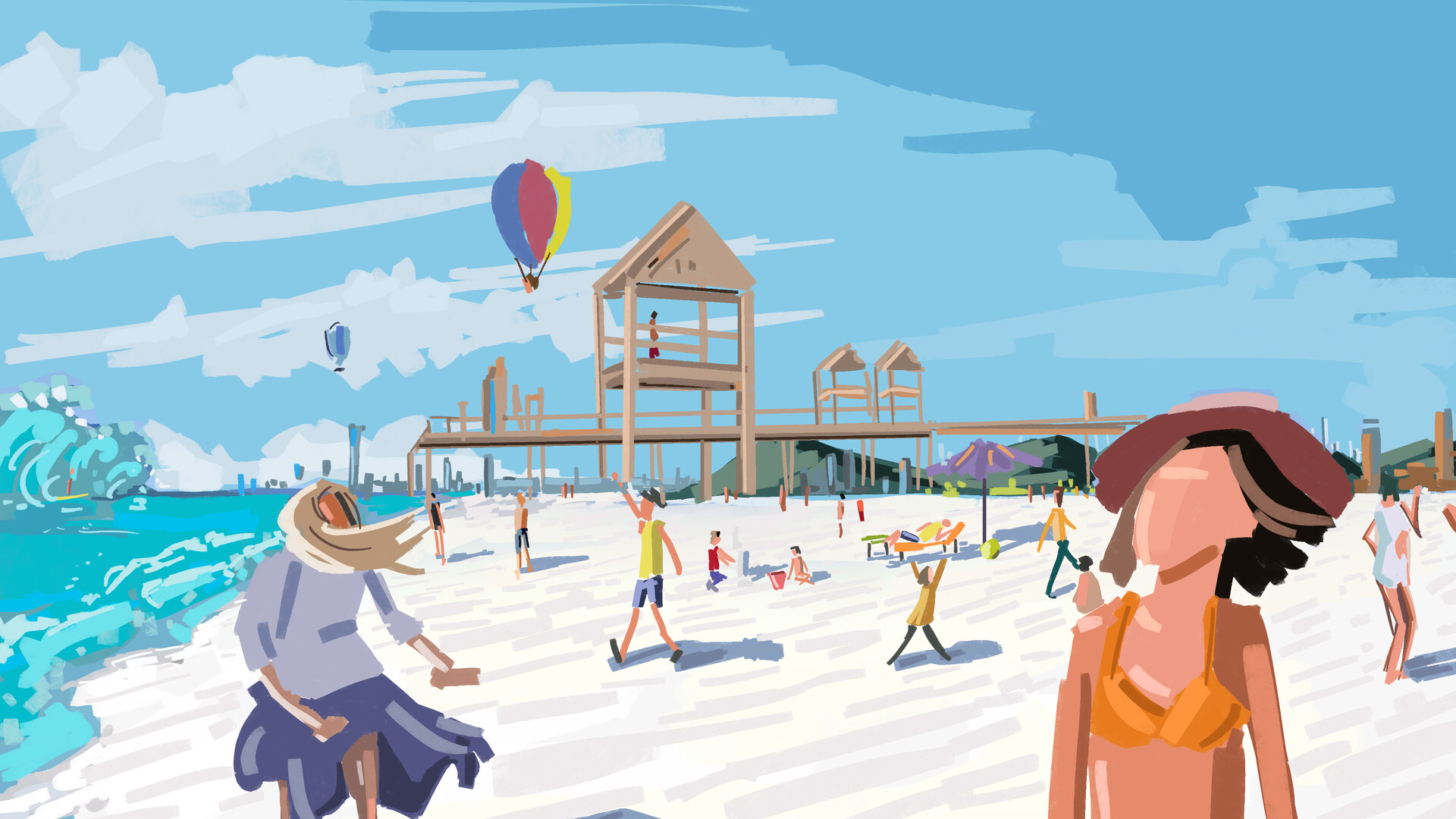 ArtStation - A collection of a few Concept drafts and studies.