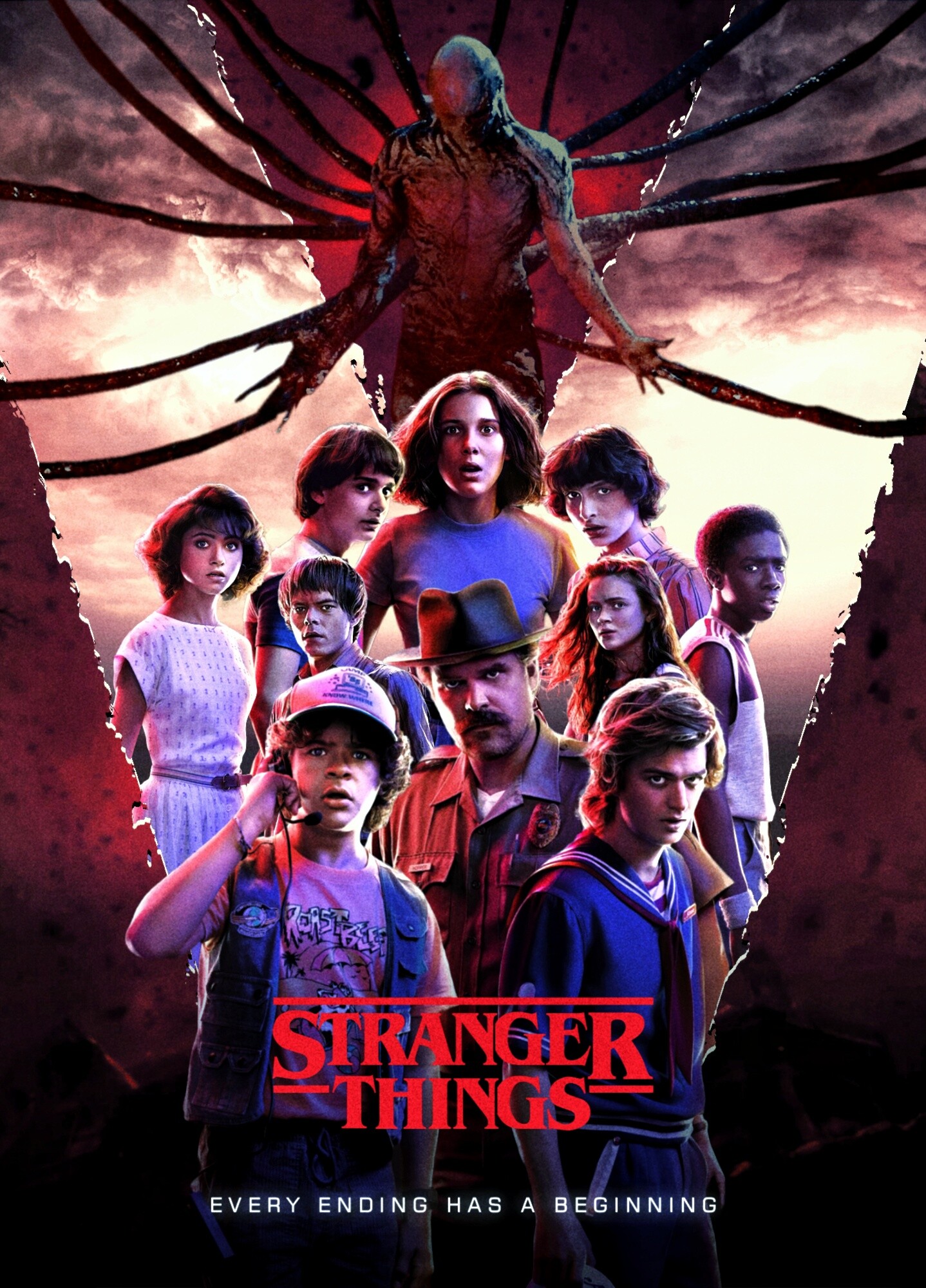 ArtStation - stranger things fan made poster.