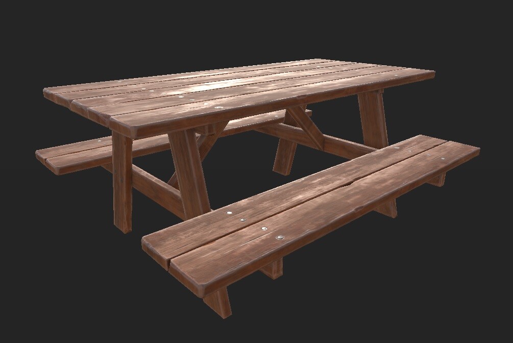 ArtStation - Picnic table