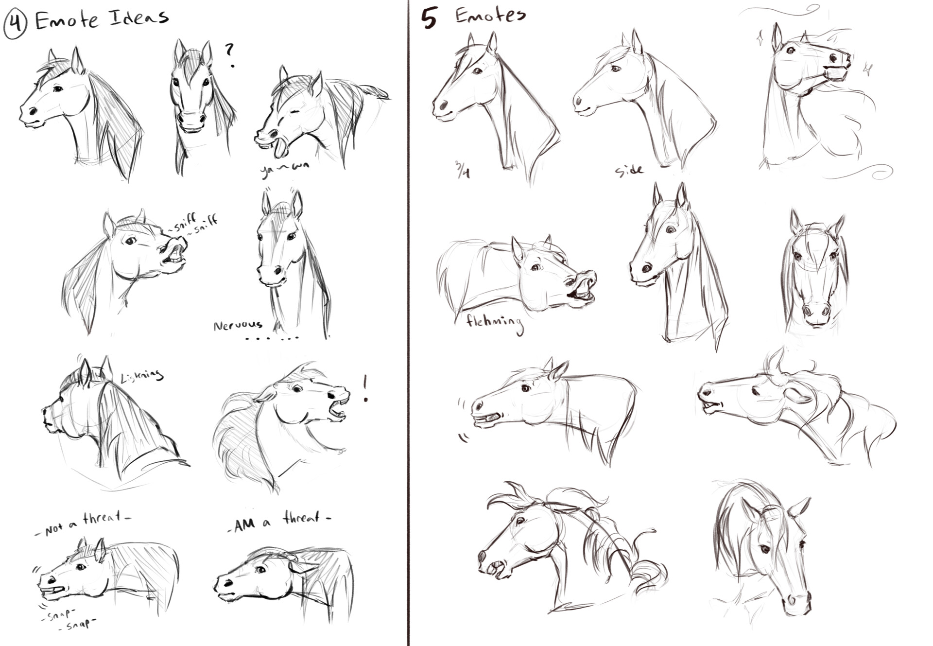 Amy Cooper - Animation: Horse Emote Gifs