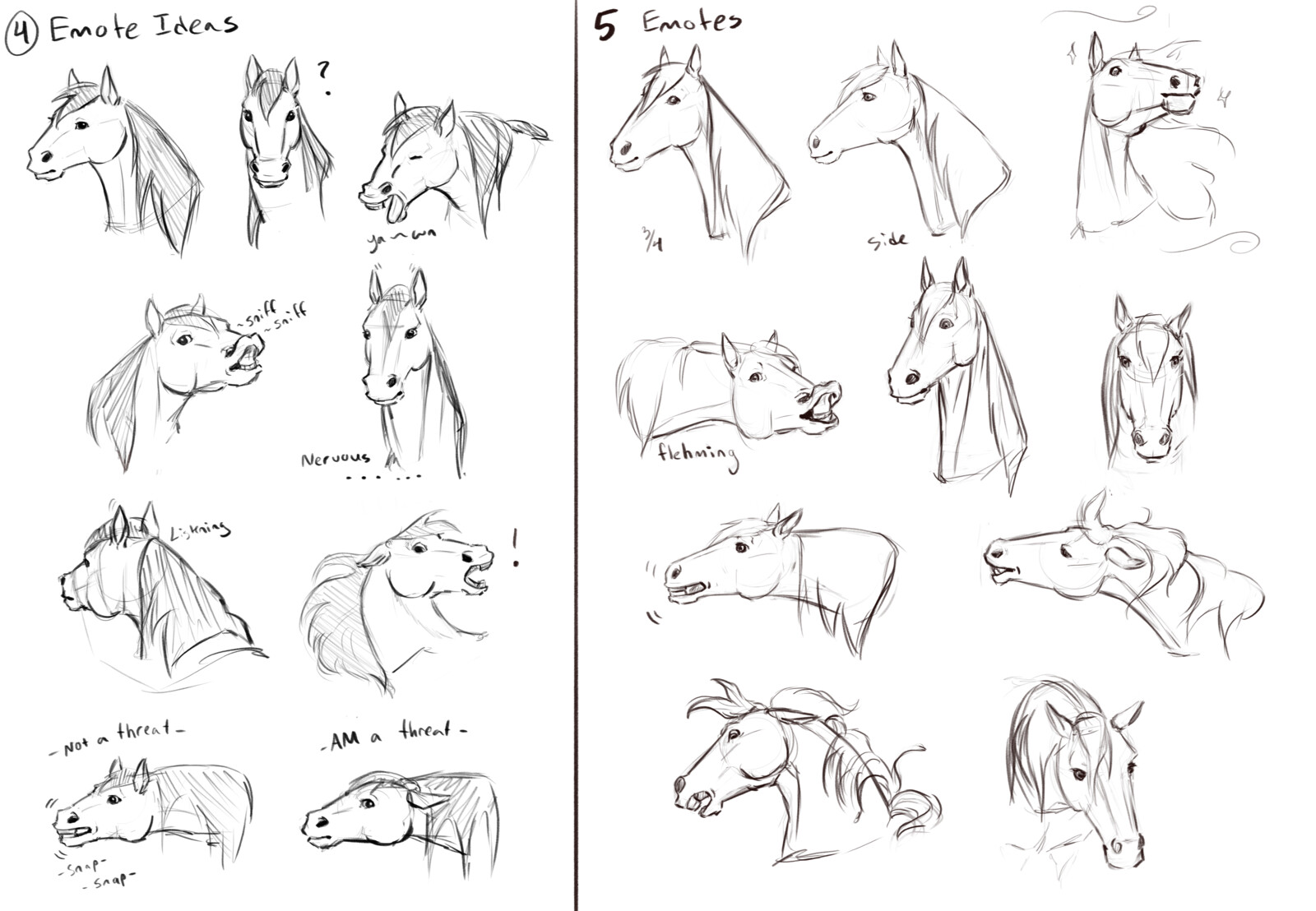 Amy Cooper - Animation: Horse Emote Gifs