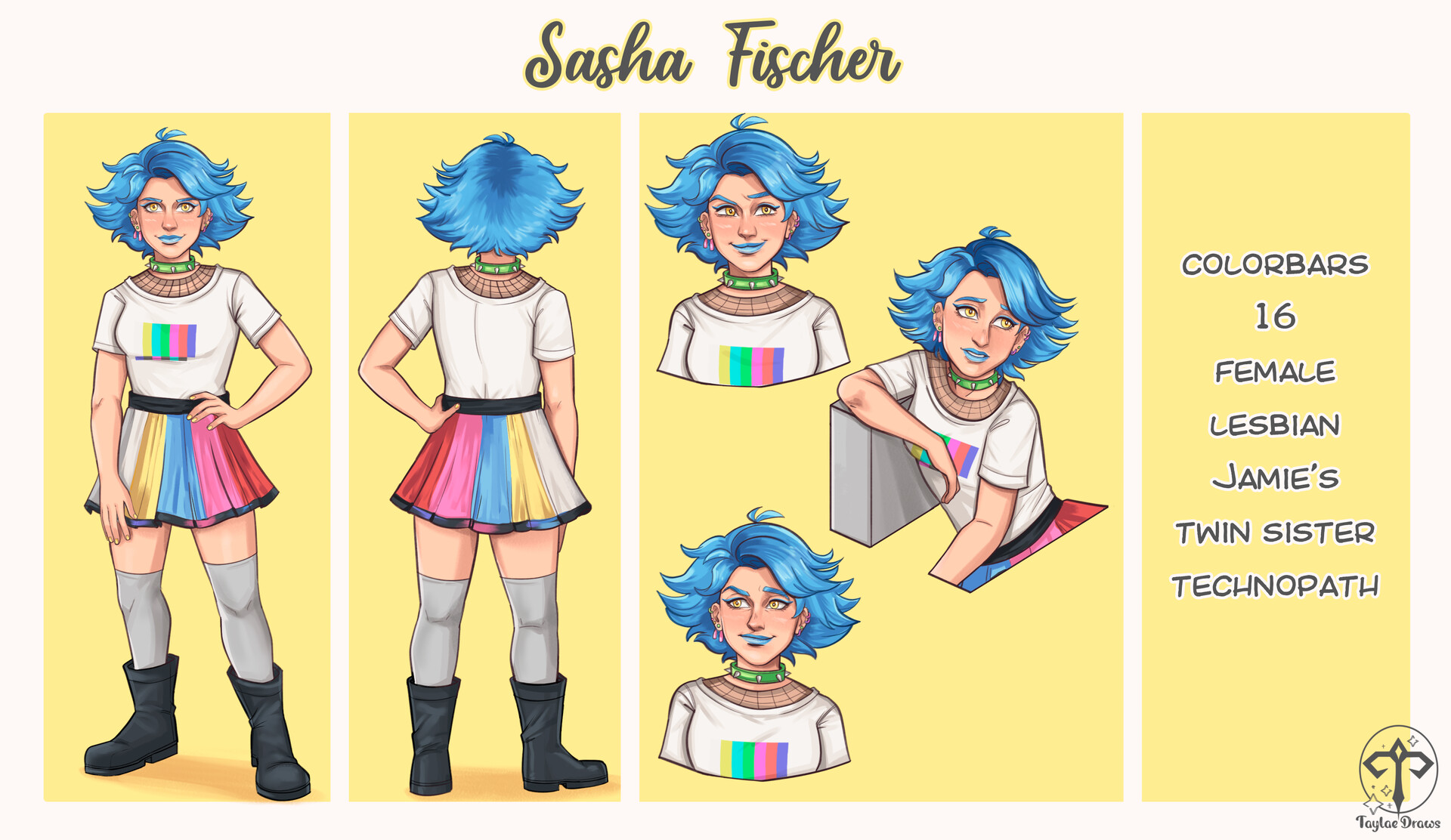 ArtStation - Character sheet commission