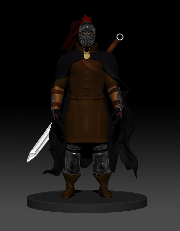 ArtStation - Tattered Knight (Tabletop Figuring)