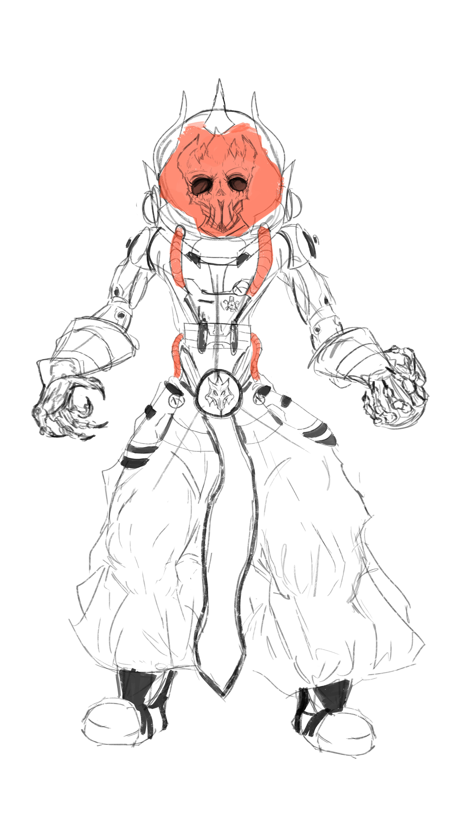 ArtStation - Alien Cosmonaut Concept 1
