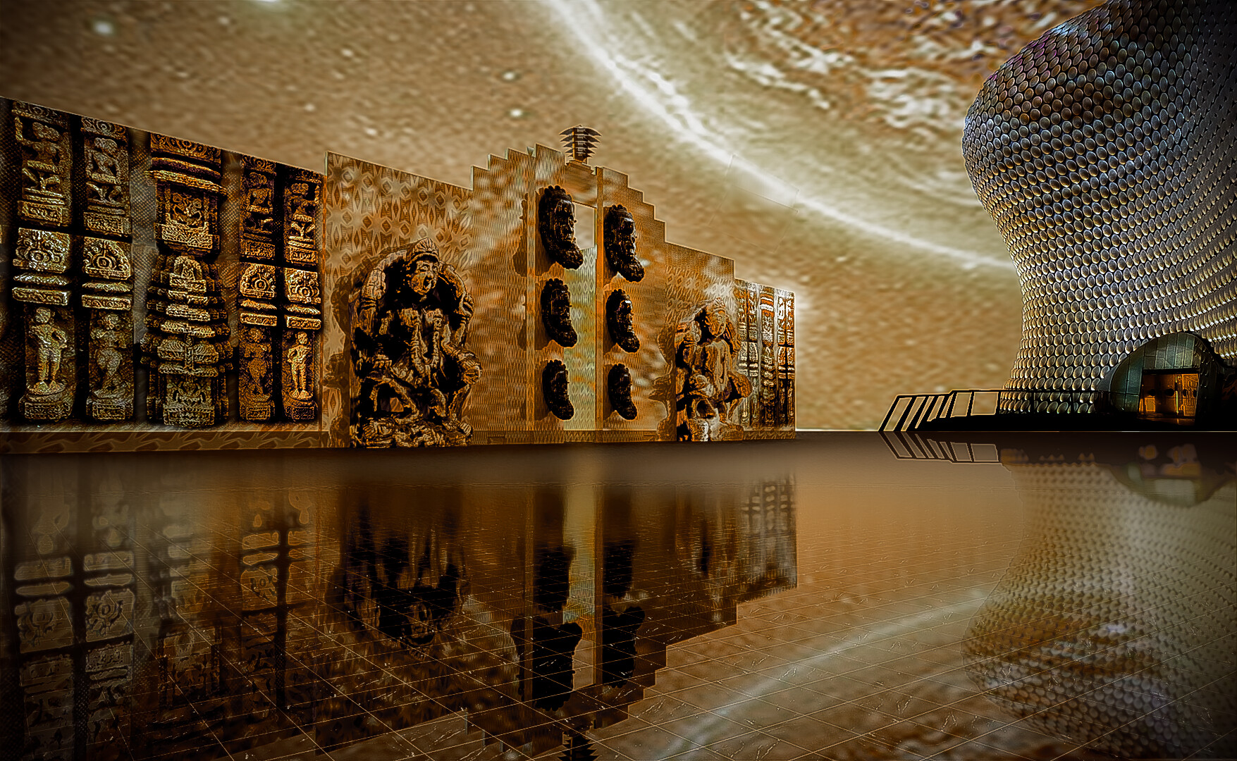 ArtStation - Golden Civilization Of The Suns