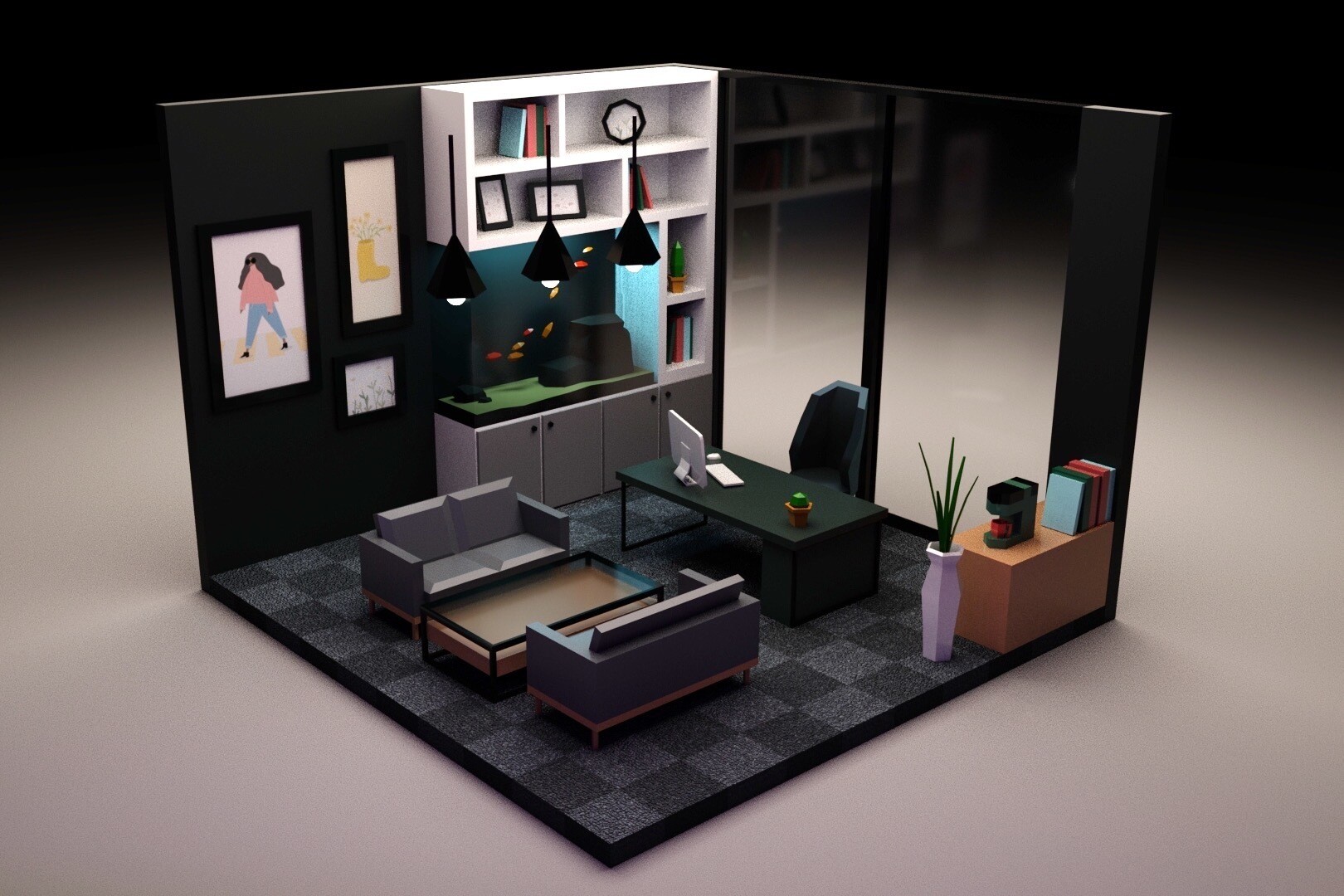 ArtStation - The Perfect Office