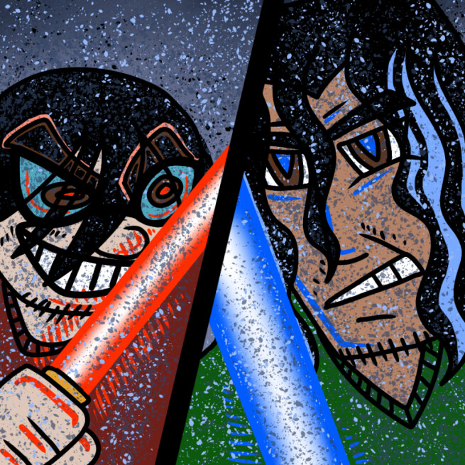 ArtStation - Duel of the Dorks