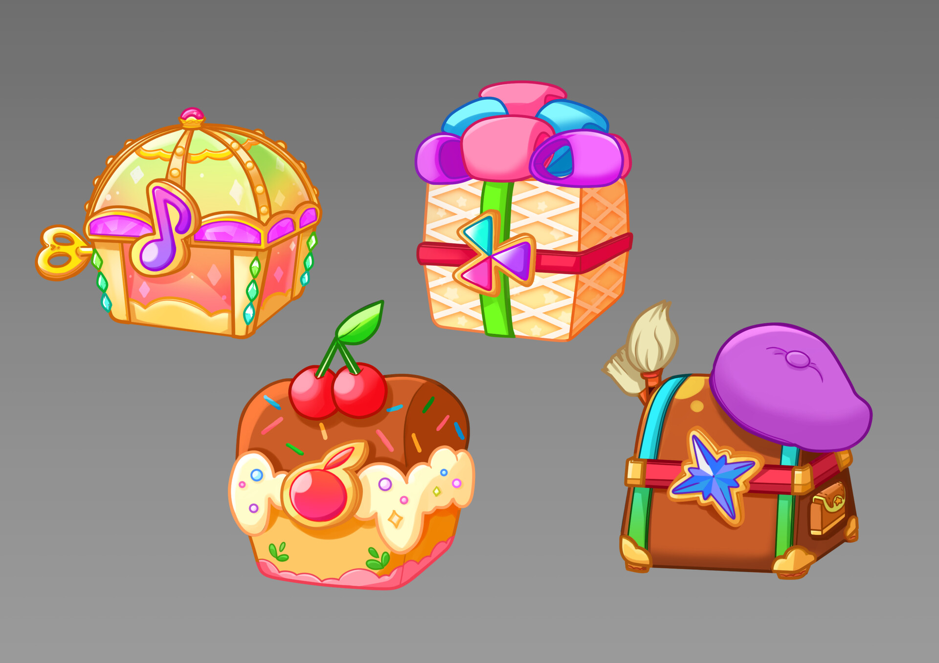 ArtStation - Project D-Game Box