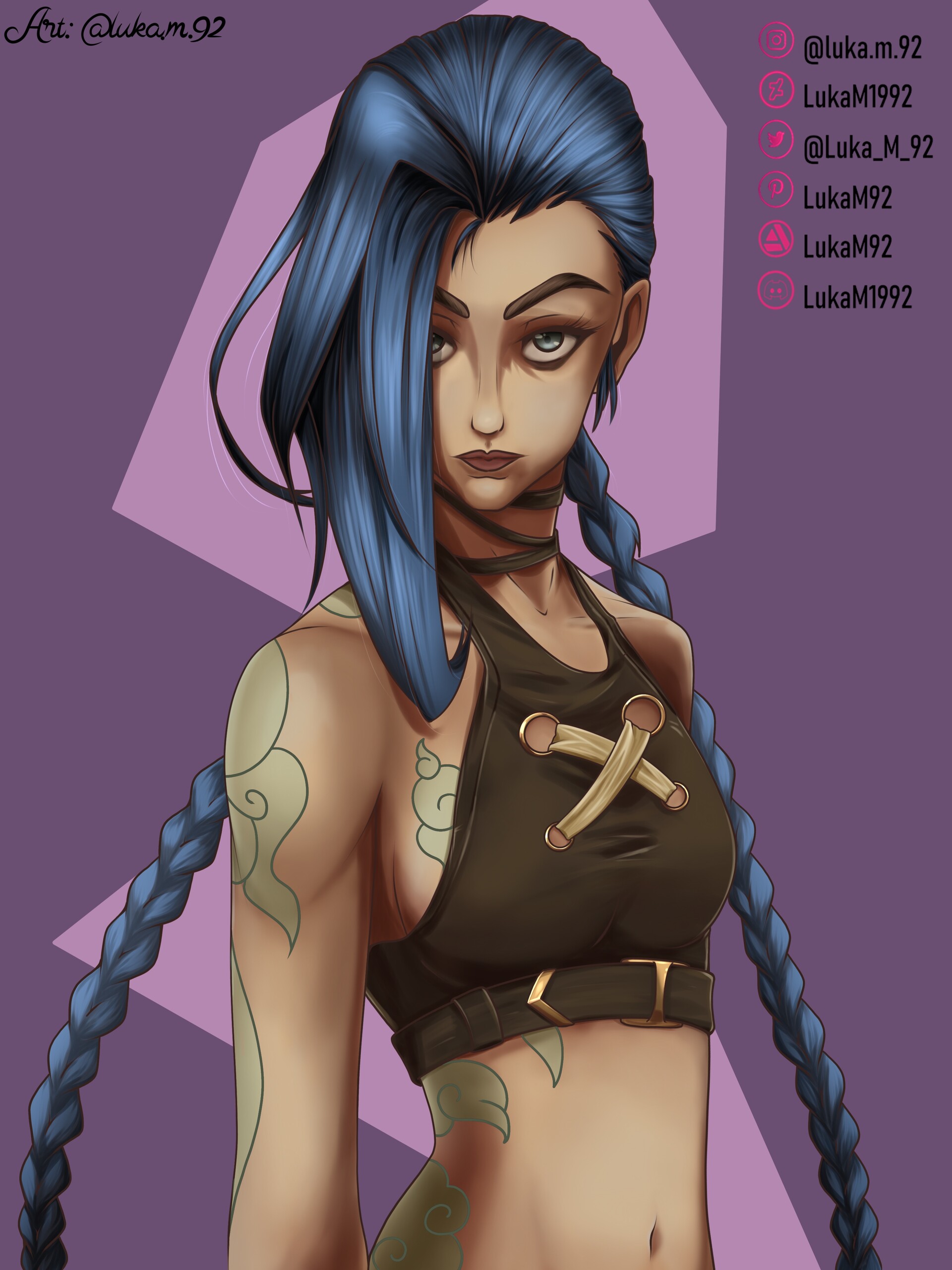 ArtStation - Jinx Arcane FanArt