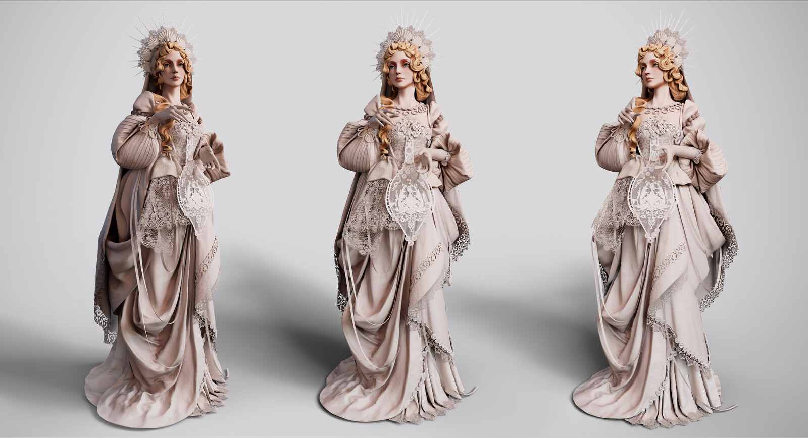 巧课力 CGmomo - 【学生作品】邝苑怡 --《Rochelle》