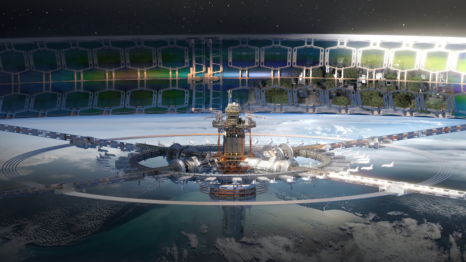 ArtStation - space station part 2