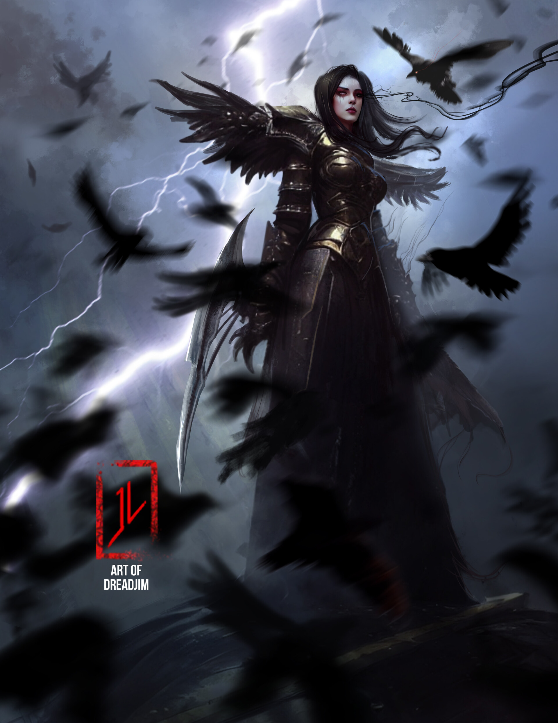ArtStation - Raven Queen 'Sarkueen The Imperishable'