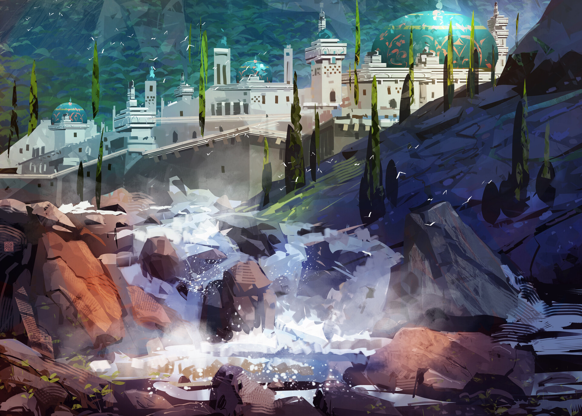 ArtStation - hidden city